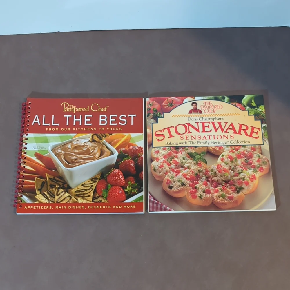 The Pampered Chef | Kitchen | The Pampered Chef 2 Cookbooks All The ...